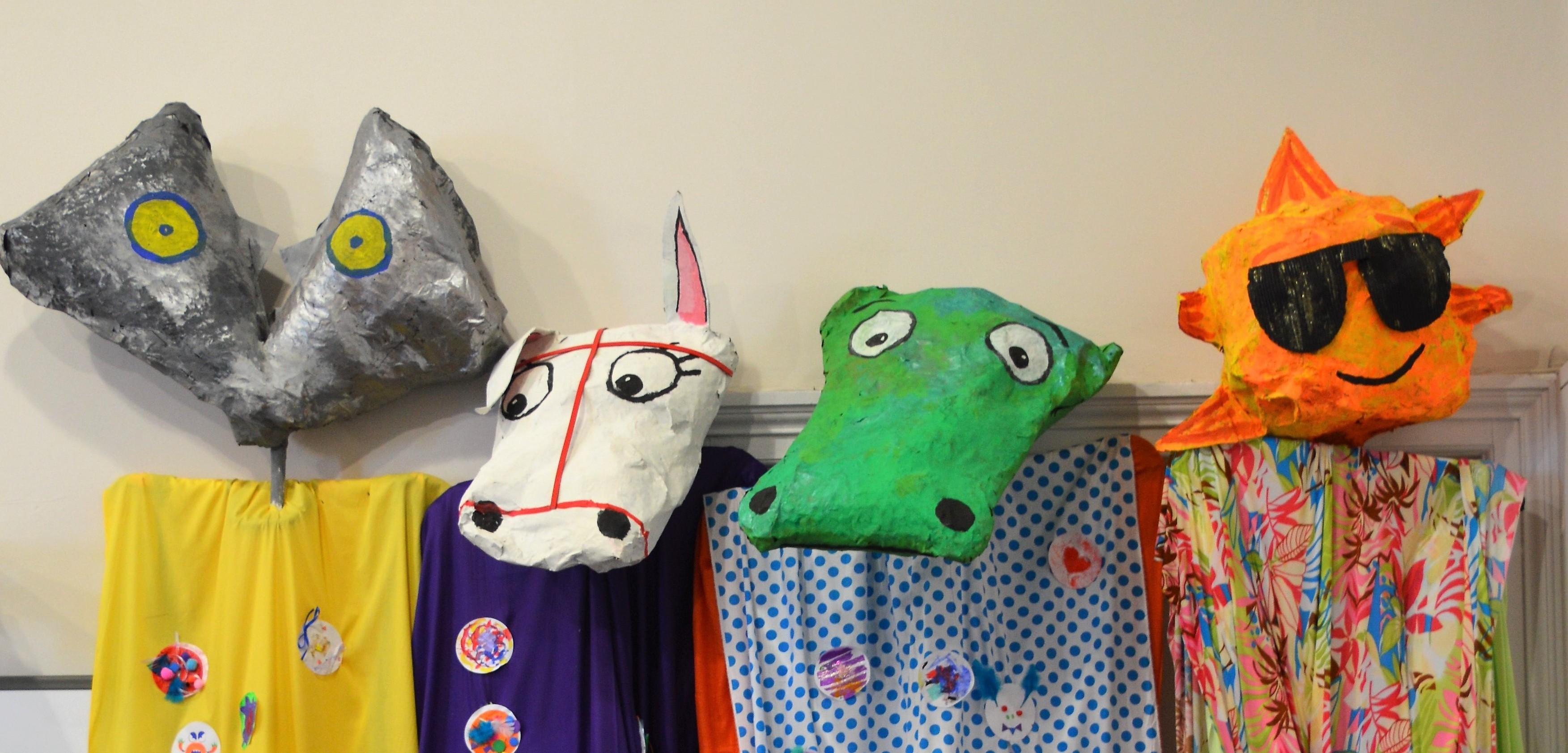 Giant Puppet Making with Ambitious College