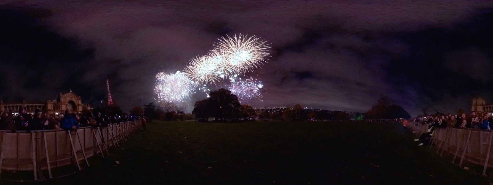 Behind the scenes - Filming our annual fireworks display in spectacular ...