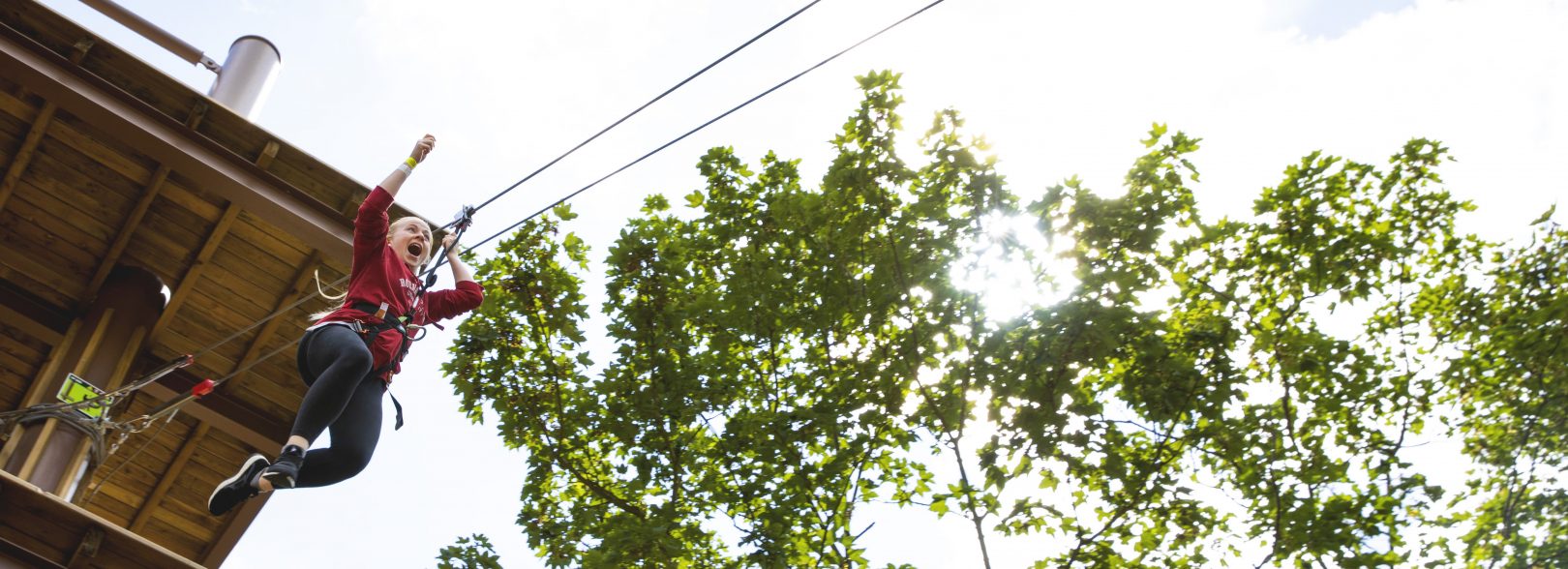 Go Ape at Alexandra Palace, London