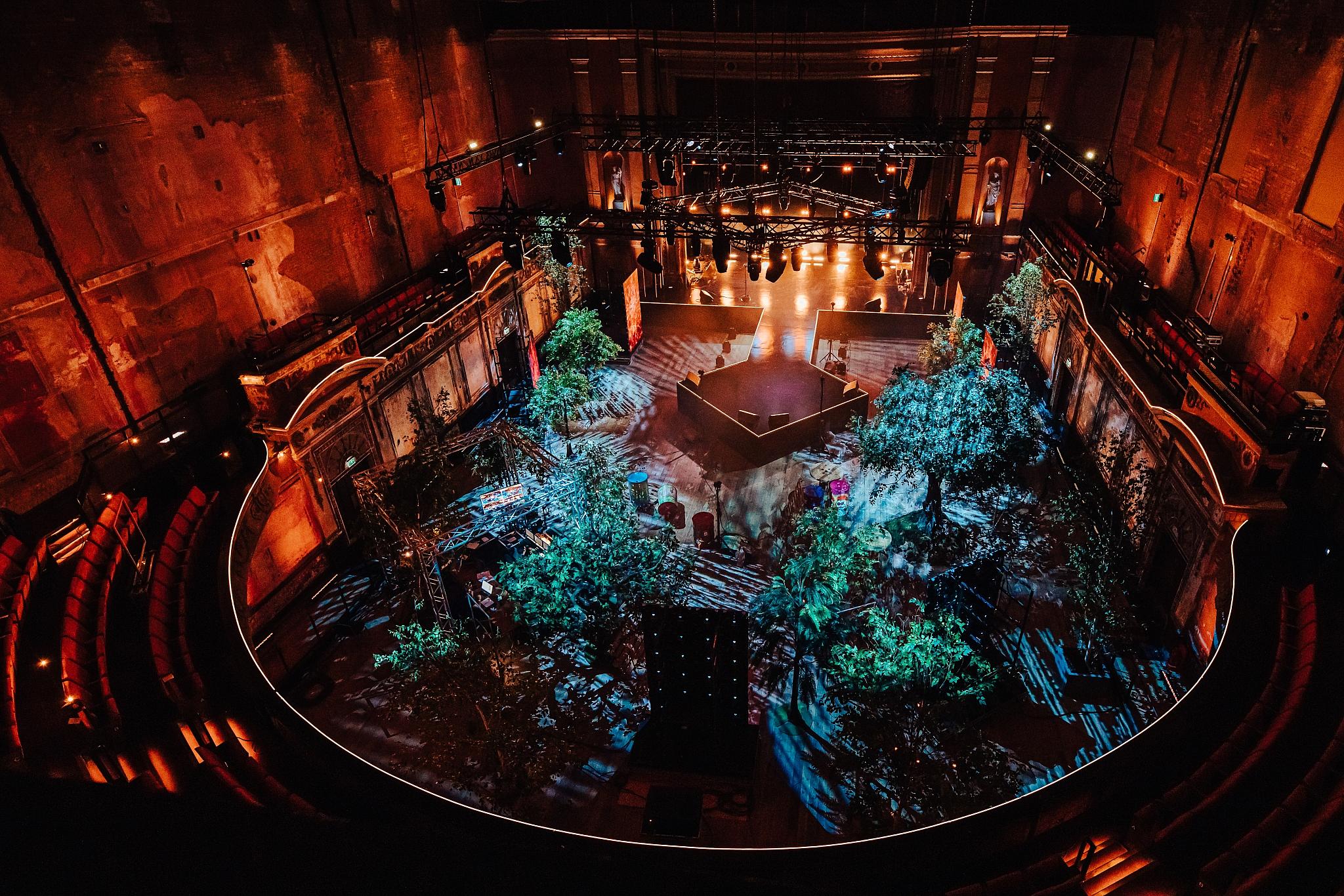 Melody VR residence in Alexandra Palace's Theatre