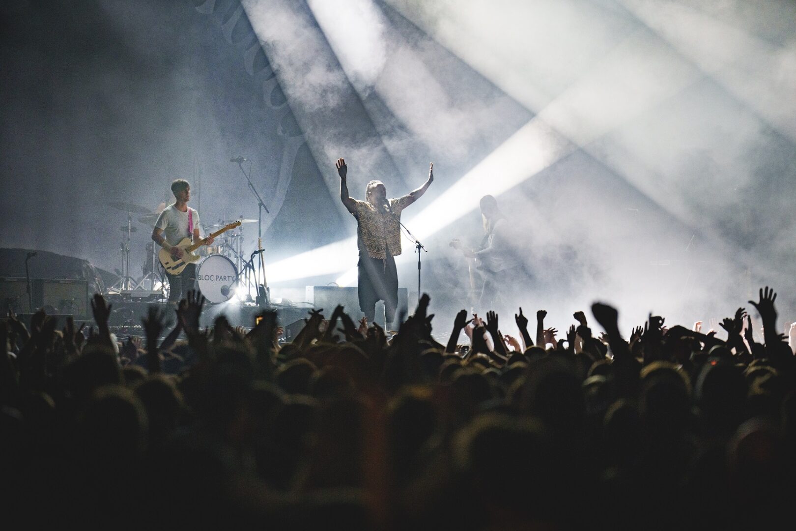 Bloc Party live at Alexandra Palace - 28 May 2022