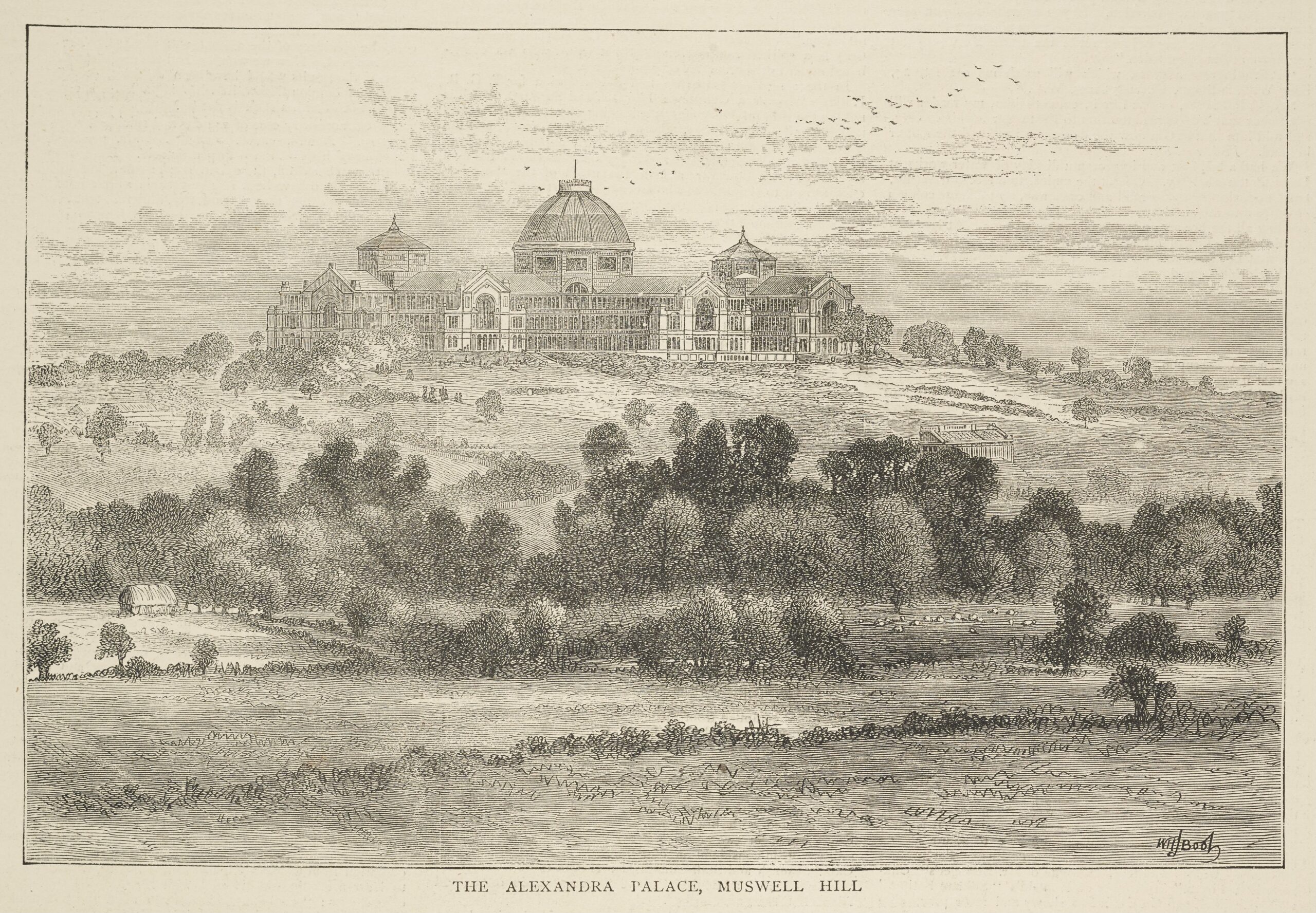 150 years of Ally Pally: The first Palace and fire!