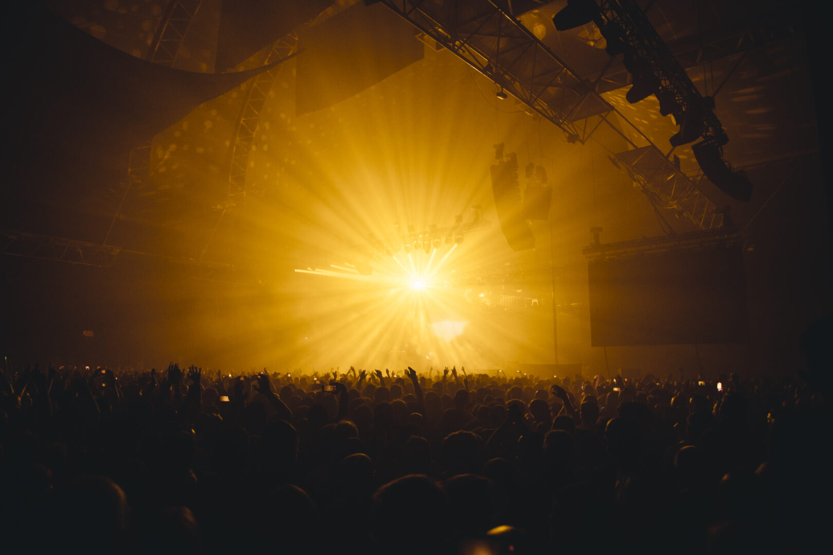 You bring light in: Underworld live at Alexandra Palace, 6 April 2024